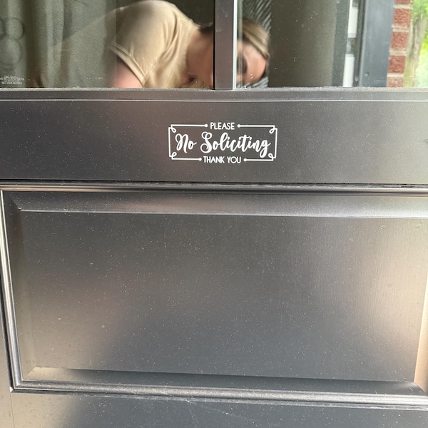 Scrolling Welcome Vinyl Decal - Welcome Vinyl Sticker - Welcome Door ...