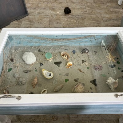 Reclaimed Window Shadow Box Coffee Table - Etsy