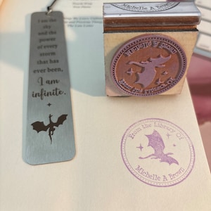 Christian Book Stamps, Custom Library Stamps, Custom Book Seals, Church ...