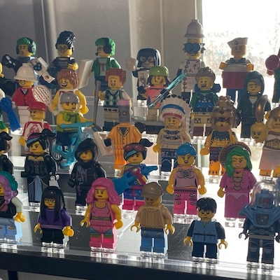 Minifigure Large Display Stand 56 Figure Riser - Etsy