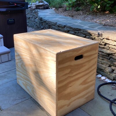 Super Sturdy RX Crossfit Box With Bracing, 30 X 24 X 20 Box, Plyo Box ...