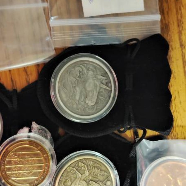 Scary Clown Theme Custom Made Coin ,one off Piece You Cannot Buy ...