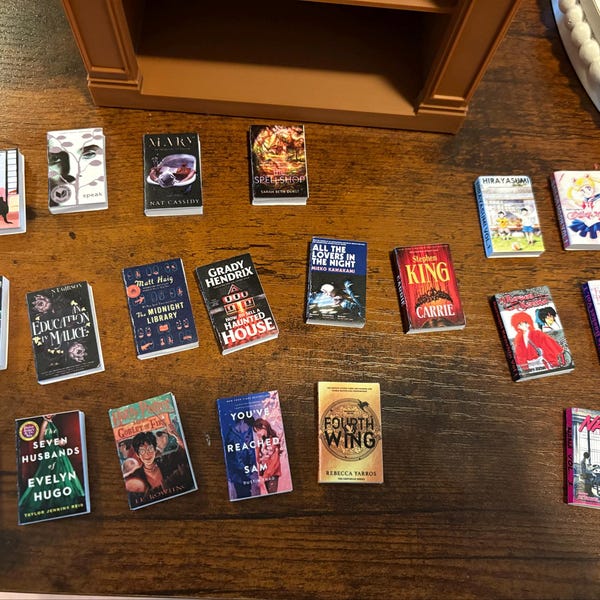 Custom Mini Books ONLY, Kindle Reads, Bookshelf Box, Mini Books ...