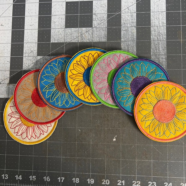 6 Inch Mandala Machine Embroidery Design 6x10 Hoop - Etsy