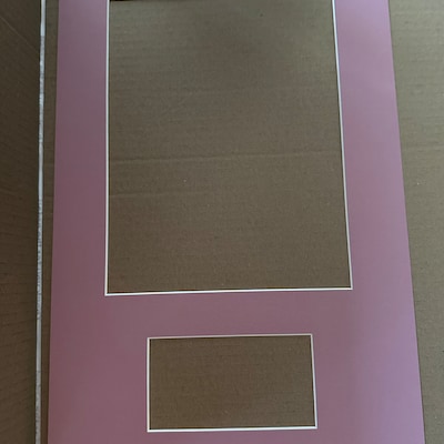 Custom Single Mat Matboard for Picture and Certificate Framing - Etsy