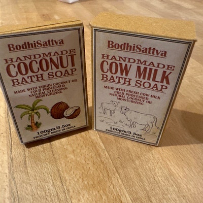 Handmade Cow Milk Soap, Natural Milk Body Soap, Natural Milk Soap ...