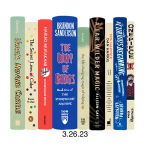 Custom Book Stack Illustration DIGITAL ONLY up to 10 Books - Etsy