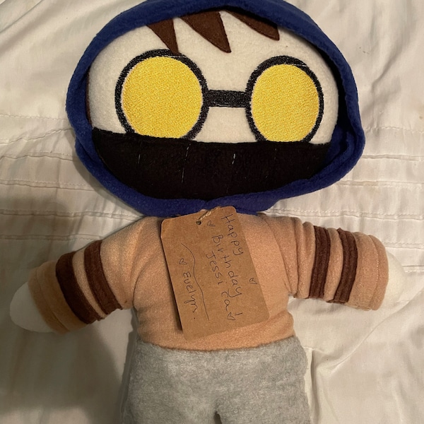 Ticcy Toby Plush Inspired by Creepy Pasta - Etsy