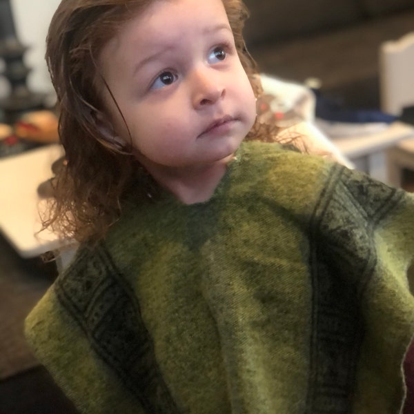 Bruno Encanto Poncho for Kids Toddlers and Baby // Authentic Handmade ...