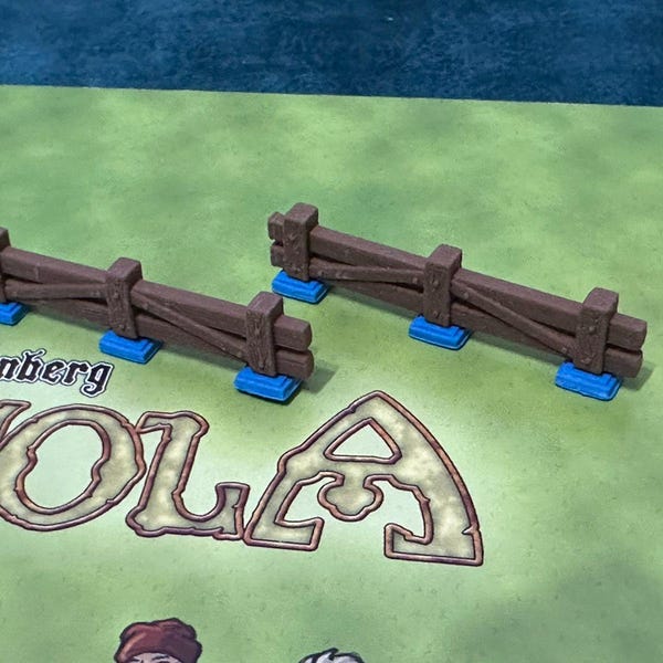 FENCE Tokens - Ideal for AGRICOLA Boardgame (15pcs or 75pcs) - Etsy