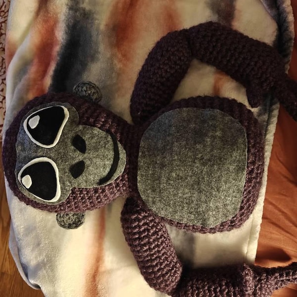 PATTERN ONLY** Low Sew Gorilla Tag Crochet Gorilla - Etsy