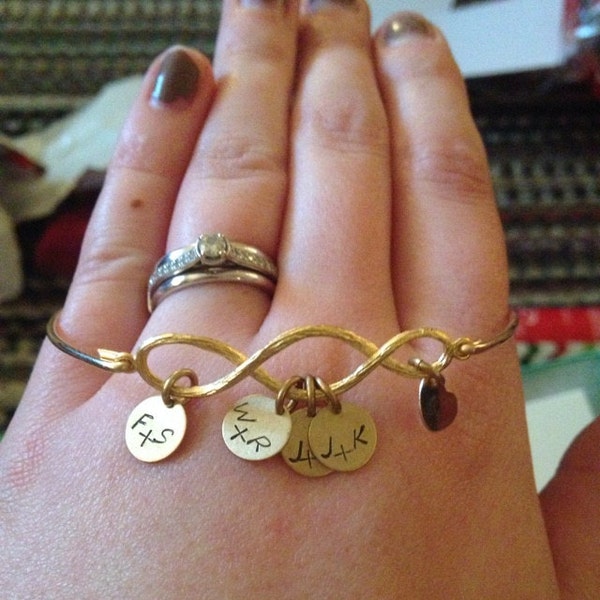 Three Generation Bracelet Custom Family Jewelry Personalize Gift for ...