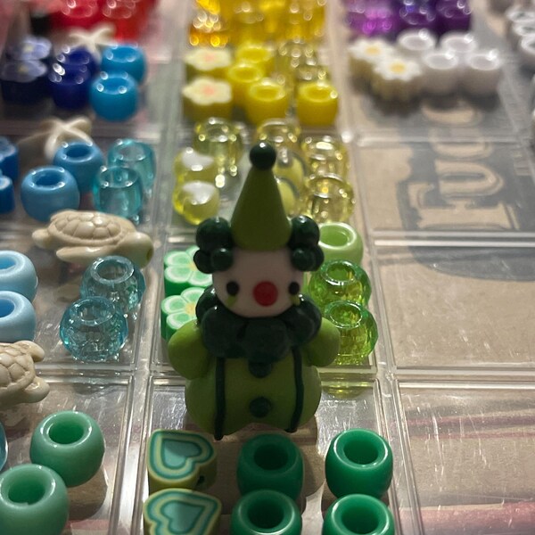 Mini Clown Handmade Figurine - Etsy