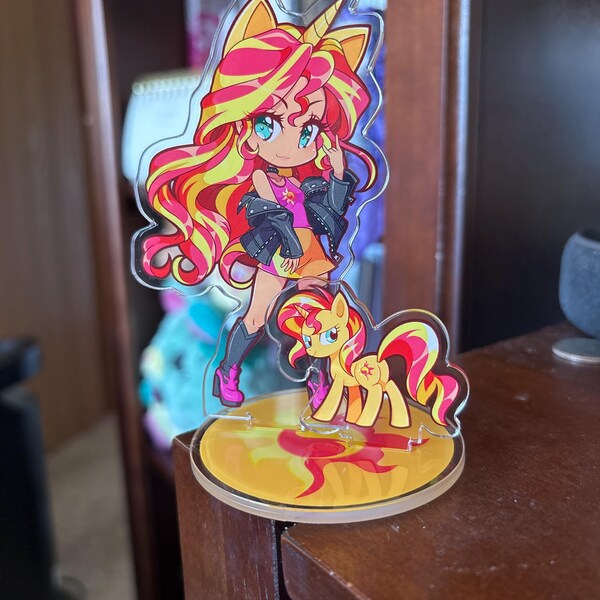 My Little Pony (series 2) - 4" Double-sided Acrylic Standees: Miku ...