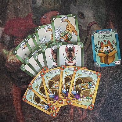 5 Jinnie Fay Cat Tokens for Magic the Gathering - Etsy