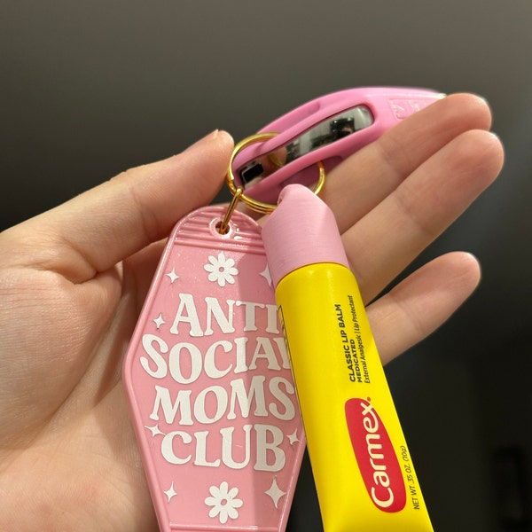 Carmex Keychain Cap - Chapstick Holder - Etsy