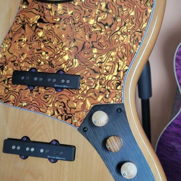 MOP Dolphin in Rosewood Guitar Knob - Etsy