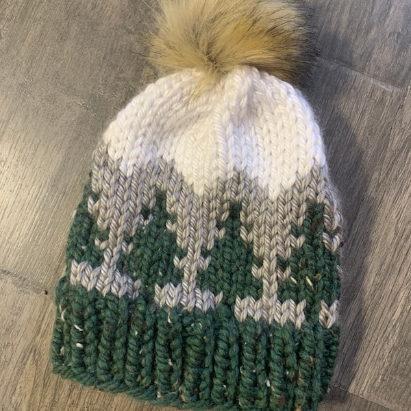 The Kerrisdale Toque Knitting Pattern - Super Bulky Knitting Pattern - Etsy