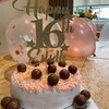 Personalised Custom Glitter Cake Topper Happy 15th Birthday Ian Fifteen ...