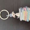 Book Stack Keychain | Bookish Keychain | Bookish Gifts | Acrylic ...