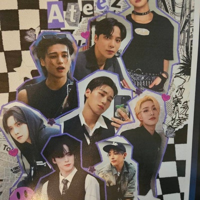 Digital Stray Kids Binder Cute Cover Kpop Filler Divider Spacer Journal ...