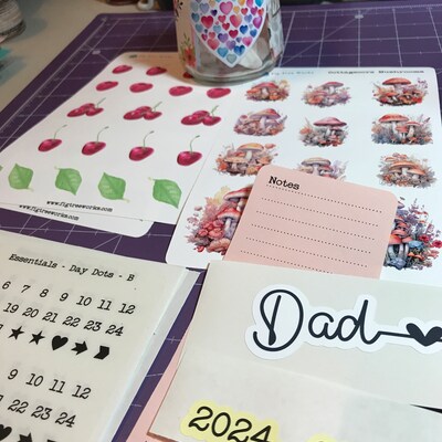 Perpetual Calendar Stickers for Planners and Journals Birthday Calendar ...