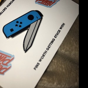 Nintendo Switchblade Pin The Original | Etsy