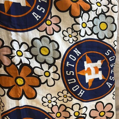 XXL JUMBO Houston Astros Logo With Star Gold Glitter Iron on Patch ...