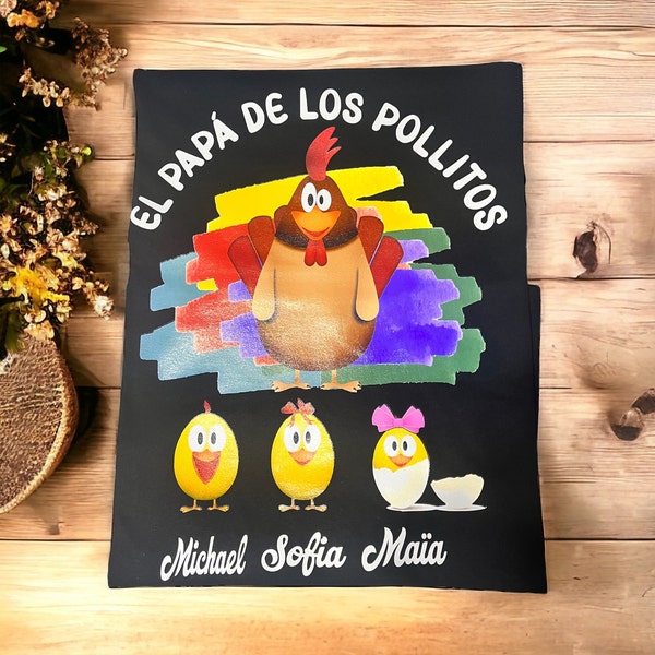 El Papá De Los Pollitos Printable PNG Design for Sublimation | Latino ...