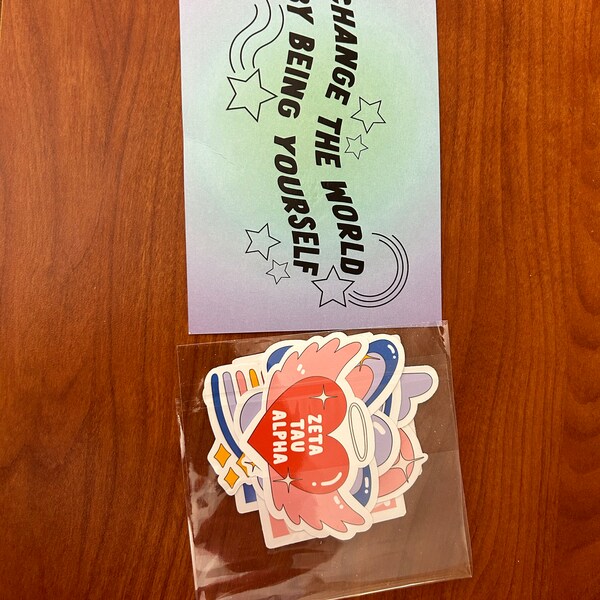 Zeta Tau Alpha Sticker Pack, Zeta Tau Alpha Decals, Zeta Tau Alpha ...