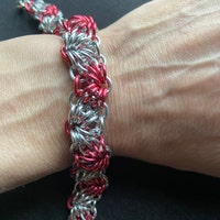 Chain Maille Tutorial Captured Beads Bracelet - Etsy Canada