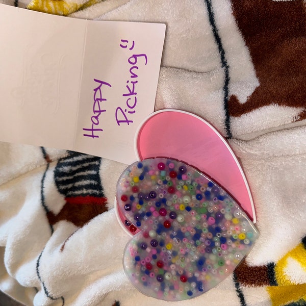 Heart Picky Party Pad™ and Tray - Satisfy Your Urge to Pick, Pop and ...