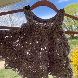 Crochet Dress PATTERN Chantilly Lace Sundress sizes up to 10 Years ...