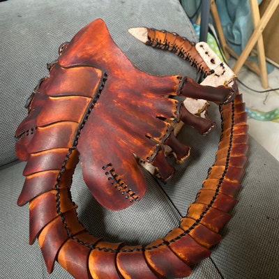 Facehugger Leather Face Mask & Kit - Etsy