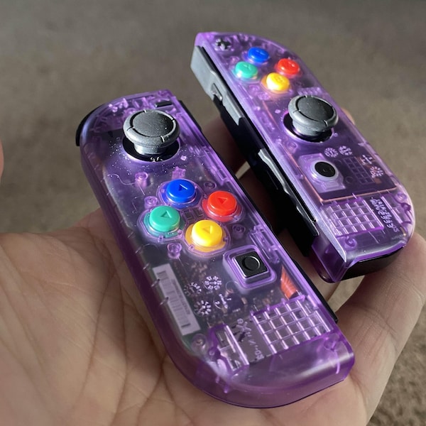 New Custom Nintendo Switch White D-pad Joy-con Controller! - Etsy