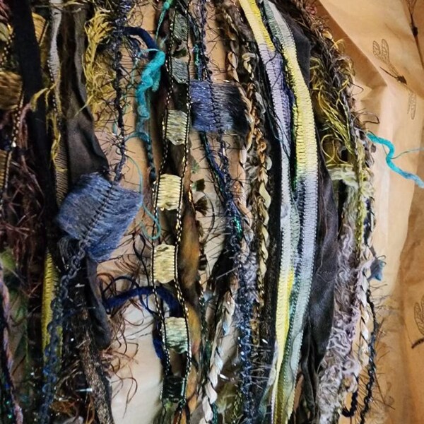 Primordial Forest Elements 26yd 13x2 Fantasy Fiber Art Yarn Bundle ...