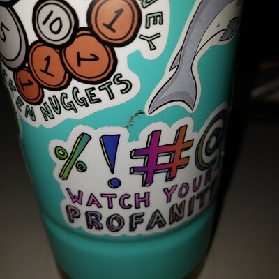 Vine Sticker watch Your Profanity Vinyl Laptop - Etsy