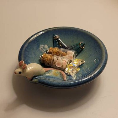 Custom Animal Bowl XS, Pottery Bowl Very Small, Animal Dish ...