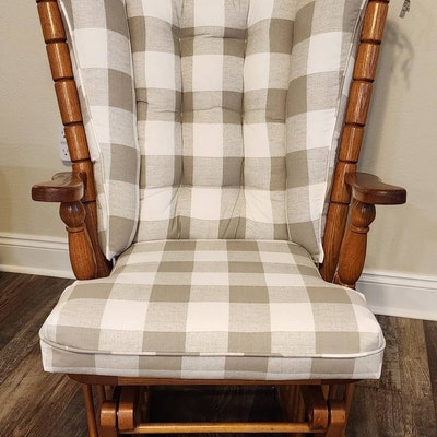 Wingback Rocker Replacement Cushions / 4 Post Rocker Cushions ...