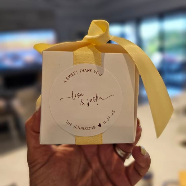Personalized Wedding Favor Stickers for Bags, Hotel Welcome Bags ...