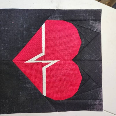 Foundation Paper Pieced, Cheese Plant, Quilt Block, Monstera Leaf, Palm ...