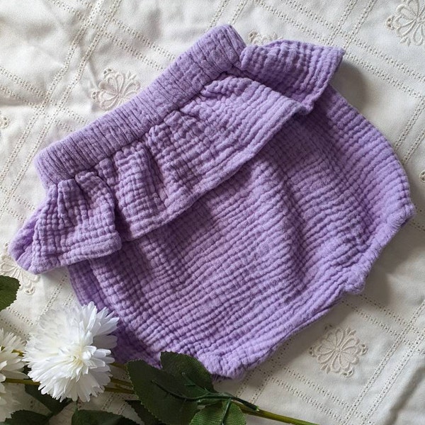 Ruffle Bloomer Sewing Pattern / Easy Baby Shorties PDF Pattern / Sewing ...