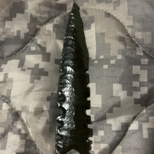 Banded Obsidian Arrowhead/spear Point - Etsy
