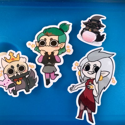 TOH Inspired Stickers Ft: Luz, Amity, Eda, & King - Etsy