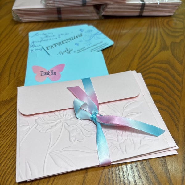 Set of 8 3D Embossed Holiday Floral Swag Card Toppers, Textured Card ...