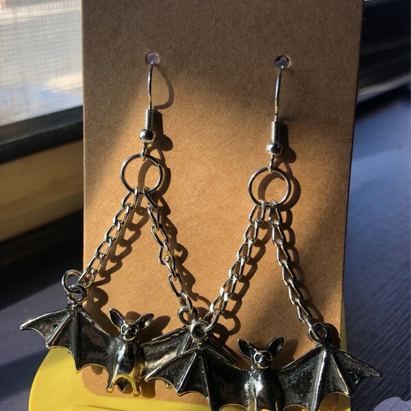 Cross of Saint Peter Inverted Cross Upside Down Cross Earrings Gothic ...