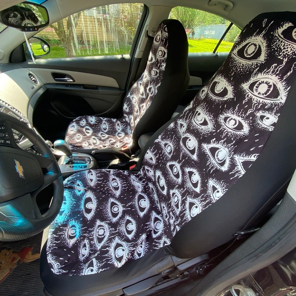 Googly Eyes Bolero, Whimsigoth Weirdcore Cropped Jean Jacket - Etsy