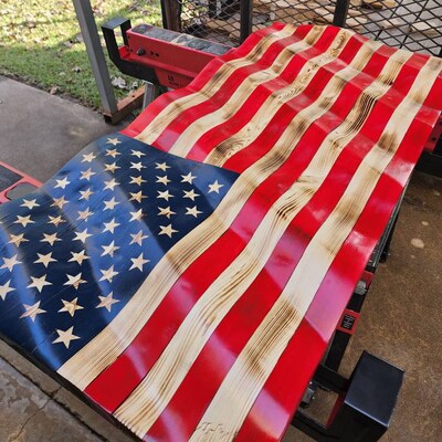 American Flag Vinyl Star Union stencil or Decal - Etsy