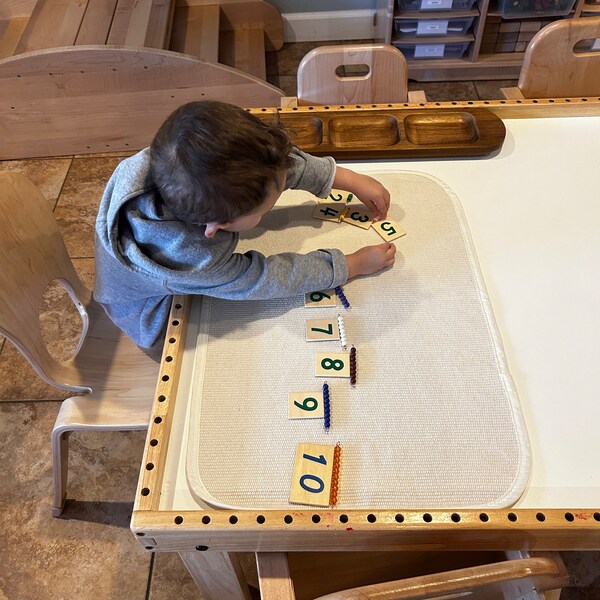 Wooden World Puzzle Map | Montessori Continent Map - Etsy