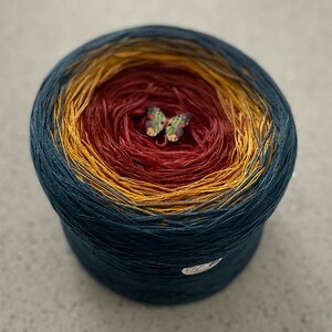 Gradient Yarn Cake, Ombre Yarn Cake, 50cotton/50%acrylic Yarn Cake.352 ...